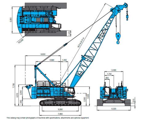 Lattice Crane Boom Crawler Hydraulic RITM Industry