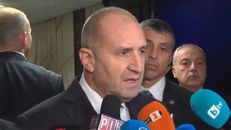 Румен Радев обясни защо не покани ДПС Ново начало на консултации за правителство Новини бг