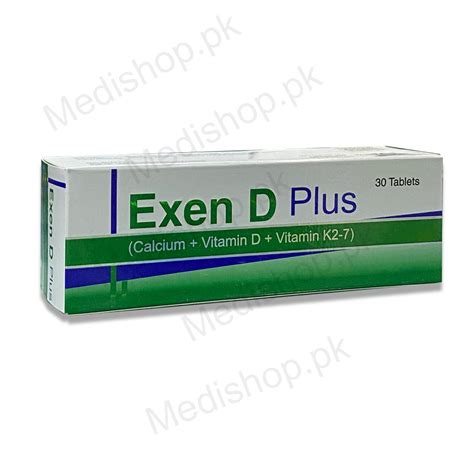 Exen D Plus Tablets Medishoppk