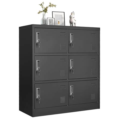 Ikimi 6 Doors Metal Lockers For Employeesoffice Storage
