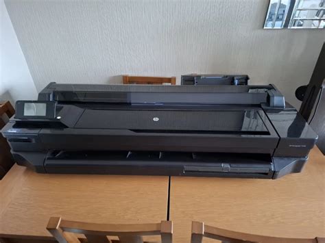Hp Designjet T520 A1 A0 Wifi Inkjet Plotter Printer £150 00 Picclick Uk
