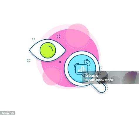 다이어그램 차트 선 아이콘입니다 통계 타이머 기호입니다 벡터 고급에 대한 스톡 벡터 아트 및 기타 이미지 고급 그래프 금융 Istock