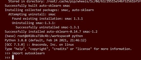 Cant Import Autosklearnclassification · Issue 639 · Automlauto Sklearn · Github