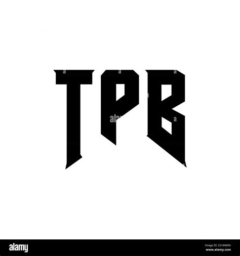 Tpb Logo Design Stock Vector Images Alamy