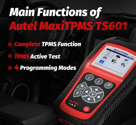 Autel TPMS Diagnostic And Service Tool MaxiTPMS TS601