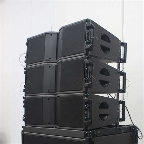 Aoyue 2 Way Dual 8 Inch Active Speaker Professional Line Array 208