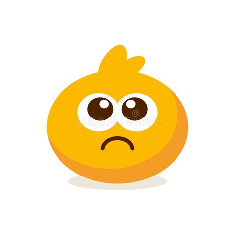 Vector Emoji Cute Pleading Face Illustration Isolated Stock Vector Illustration Of Emoticon