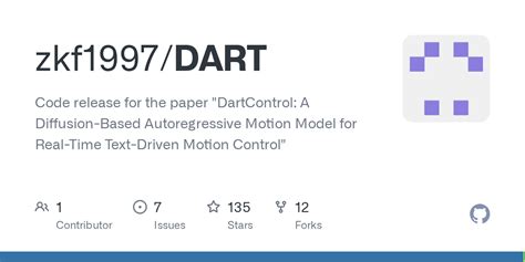 Github Zkf1997dart Code Release For The Paper Dartcontrol A