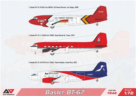 A And A Models 172 Bt 67 Dc 3 Turbo Prop Utility Aircraft 7242 Emodels