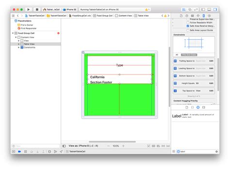 Swift Ios Full Height Table Inside A Table Cell Stack Overflow