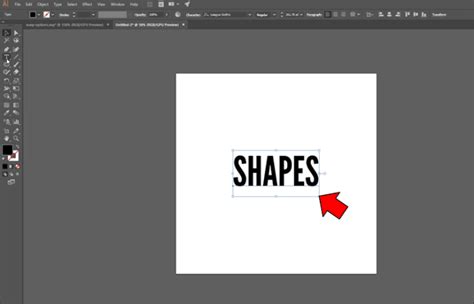 Como Transformar Texto Em Forma No Illustrator