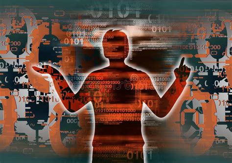 Vector Plano Del Codificador De Man Computer Geek Del Programador Ilustración Del Vector