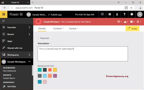 How To Publish View And Edit App In Power Bi