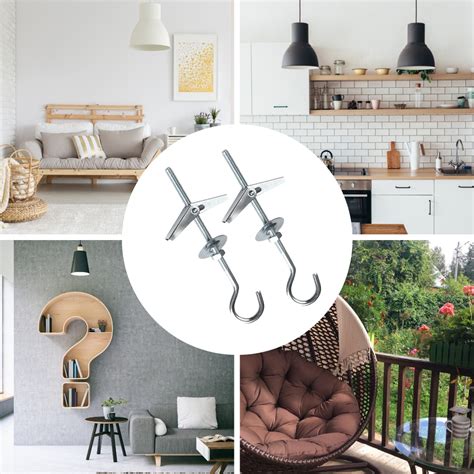 12pcs Reusable Fixing Anchor Space Saving Spring T Vicedeal