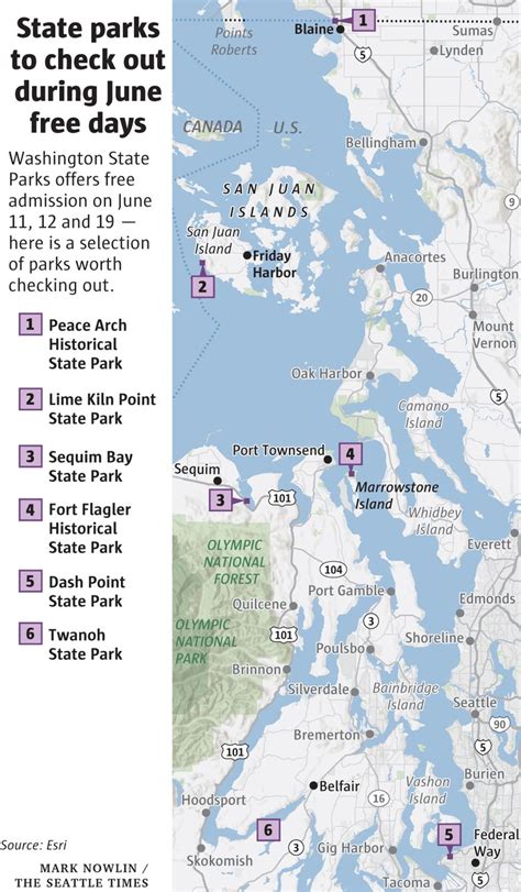 Beach Washington State Parks Map Ocean Park Washington Map Hi Res