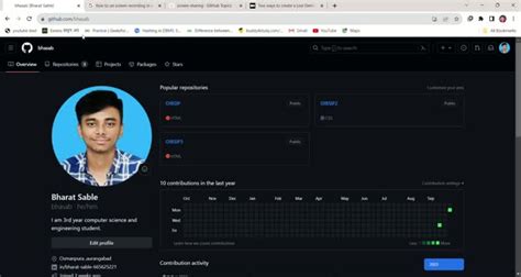 Launching My Personal Portfolio Website Bharat Sable Posted On The