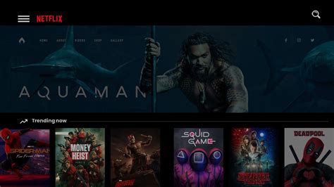 Netflix Presentation Template Slidekit