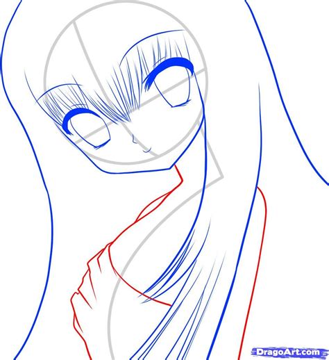 Как нарисовать тянку легко поэтапно Фото подборки