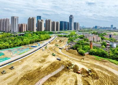 安徽合肥骆岗生态公园项目建设快速推进 人民图片网