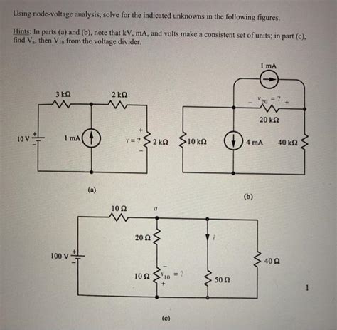 Solved A How Many Independent Nodes Are In This Circuit B