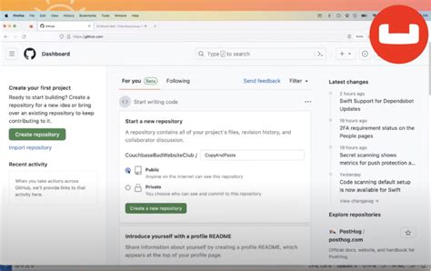 learning git and github how to create a repository and more