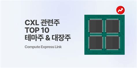 Cxl 관련주 Top 10 테마주 And 대장주 Dram 수혜주 주식유니버스