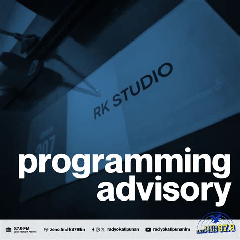 To Give Way For This Years Radyo Katipunan 87 9 Fm
