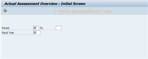 3KE6 SAP Tcode EC PCA Actual Assessment Overview