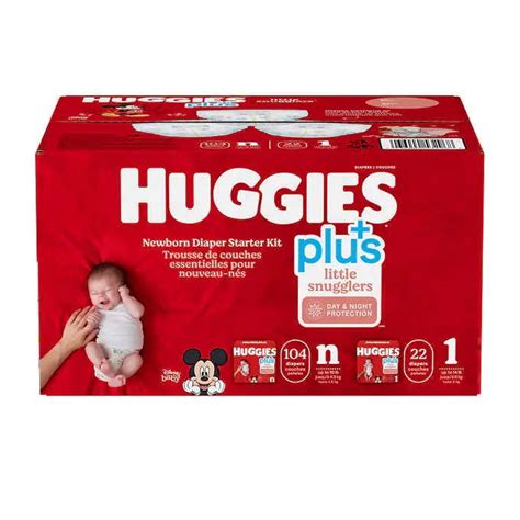 Huggies Little Snugglers Plus Newborn Diaper Starter Kit Walmartca