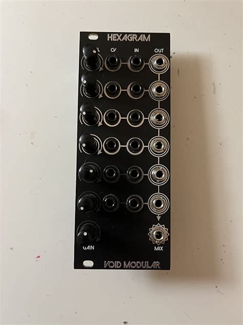 VOID Modular Hexagram Reverb