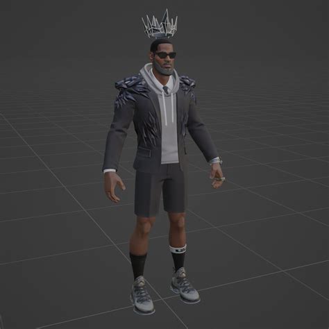 Lebron James Fortnite D Model By Shevraar