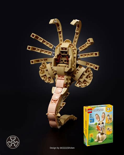 Creating A Monster The Alternative Lego Face Hugger Build By Dicken