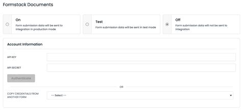 formstack documents integration
