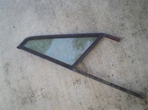Porsche 911 Targa Quarter Window Frame With Fixed Glass Passenger