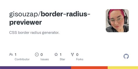Github Gisouzapborder Radius Previewer Css Border Radius Generator