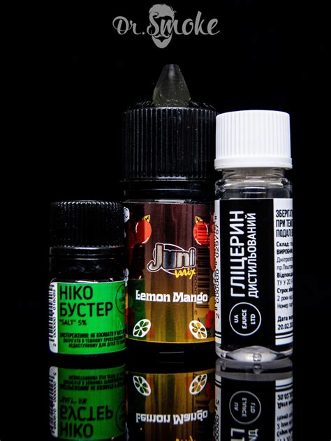 Набор для смешивания Juni Mix Salt Lemon Mango 30ml купить в Киеве и