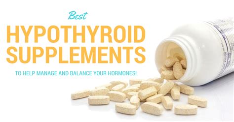 Hypothyroid Supplements 6 Supplements To Help You Heal Lyzabeth Lopez