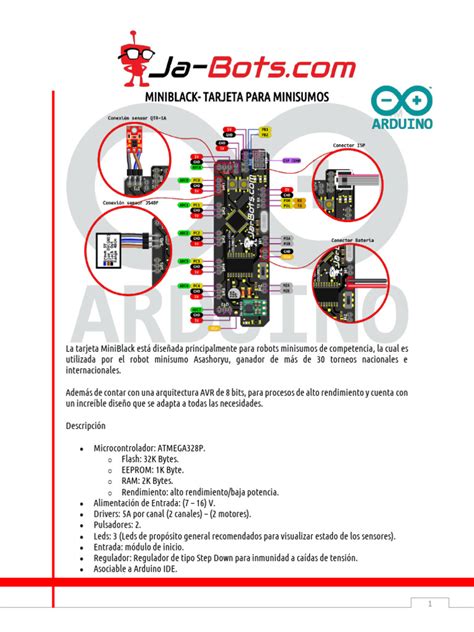 Arduino Mini Black Pdf Arduino Archivo De Computadora