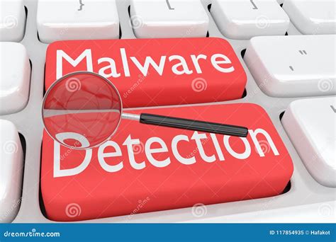Malware Detection Concept Stock Illustration Illustration Of Detector