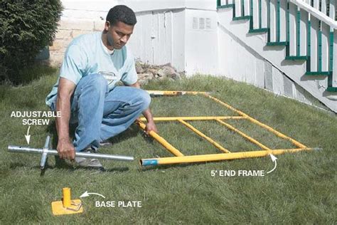 Scaffold Set Up Safety Instructions