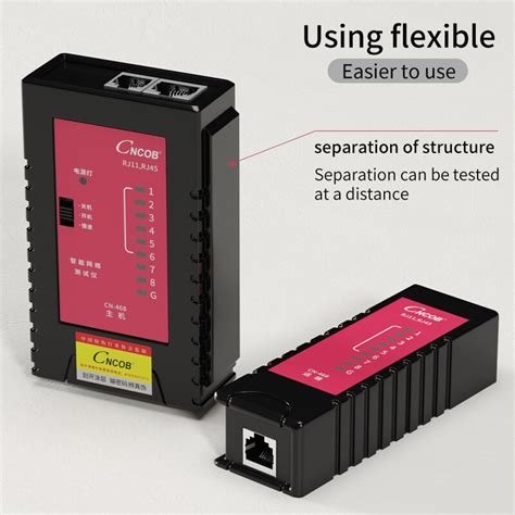 Cncob Ethernet Cable Tester Rj Rj Rj Cat E C Grandado