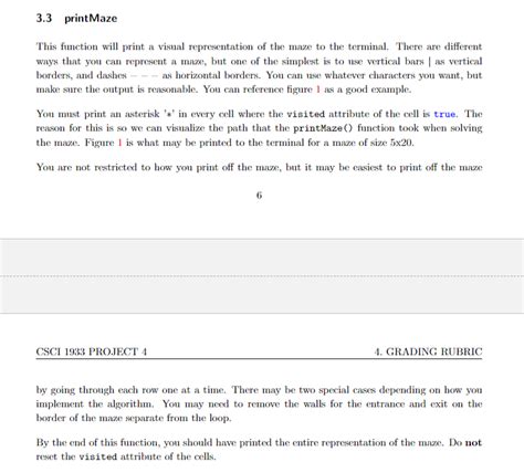 Solved This Function Will Print A Visual Representation Of