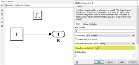 Matlab How Can I Generate An Output Pulse In Simulink Every Time A