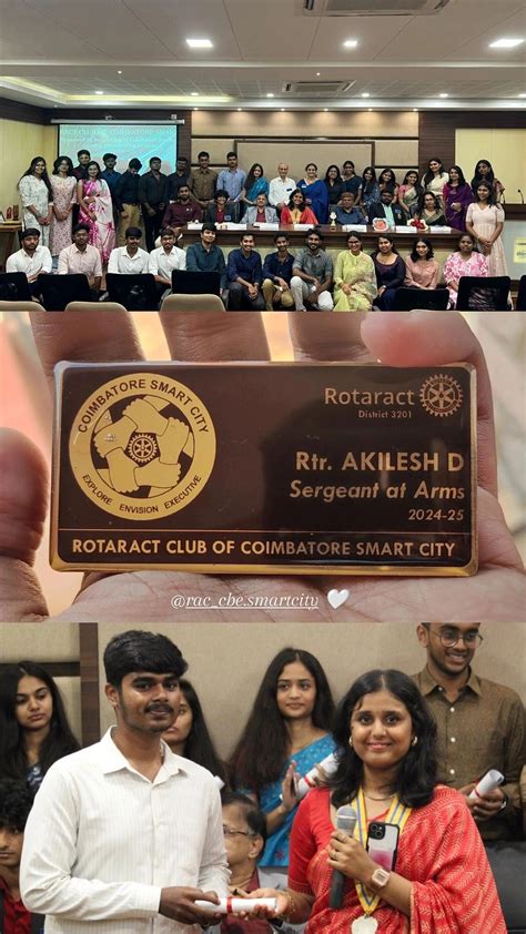 akilesh d on linkedin newrole rotaractclub leadership