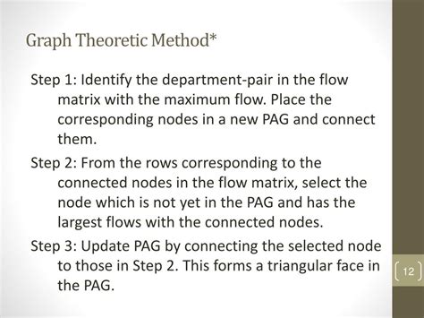 Ppt Facility Design Week 8 Basic Algorithms For The Layout Problem Powerpoint Presentation