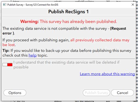 Survey123 The Survey Is Broken Cannot Get Source Esri Community