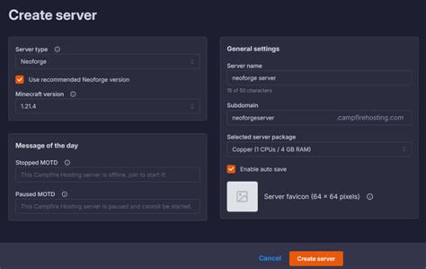 How To Start A Neoforge Server And Install Mods Complete Guide Campfire Hosting Blog