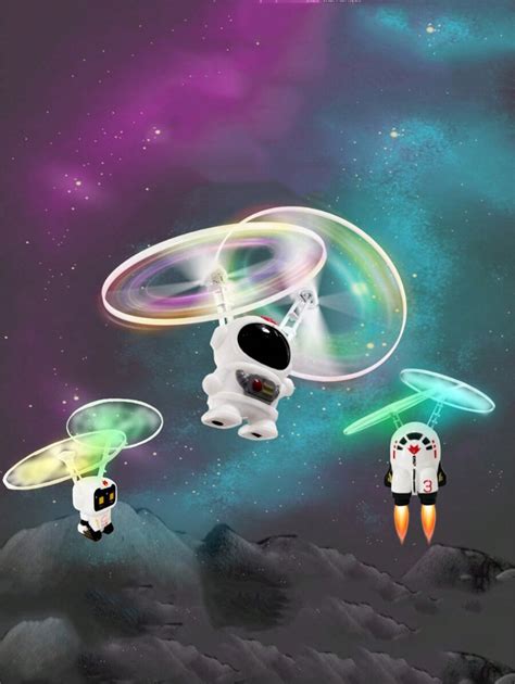 1pc Sensor Controlled Flying Light Up Airplane Toy With Induction