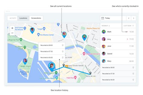 Location Clockify Features Location Clockify Features