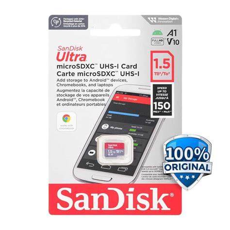 Promo Micro Sd 1 5tb Sandisk Ultra Original Memory Card 1 5 Tb Microsd 1 5tb Ori 150 Mb S 1 5 Hp
